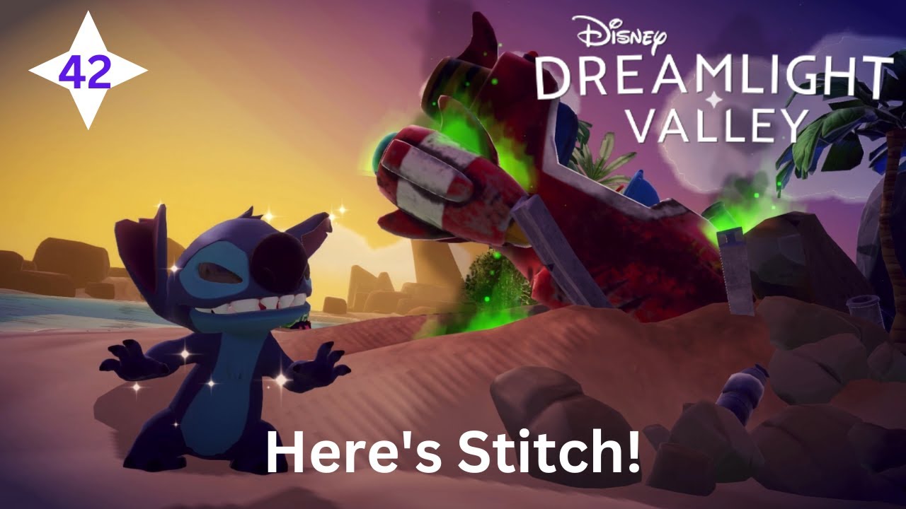 How to Get Stitch! (Condensed) l Disney Dreamlight Valley Pt42 l ...