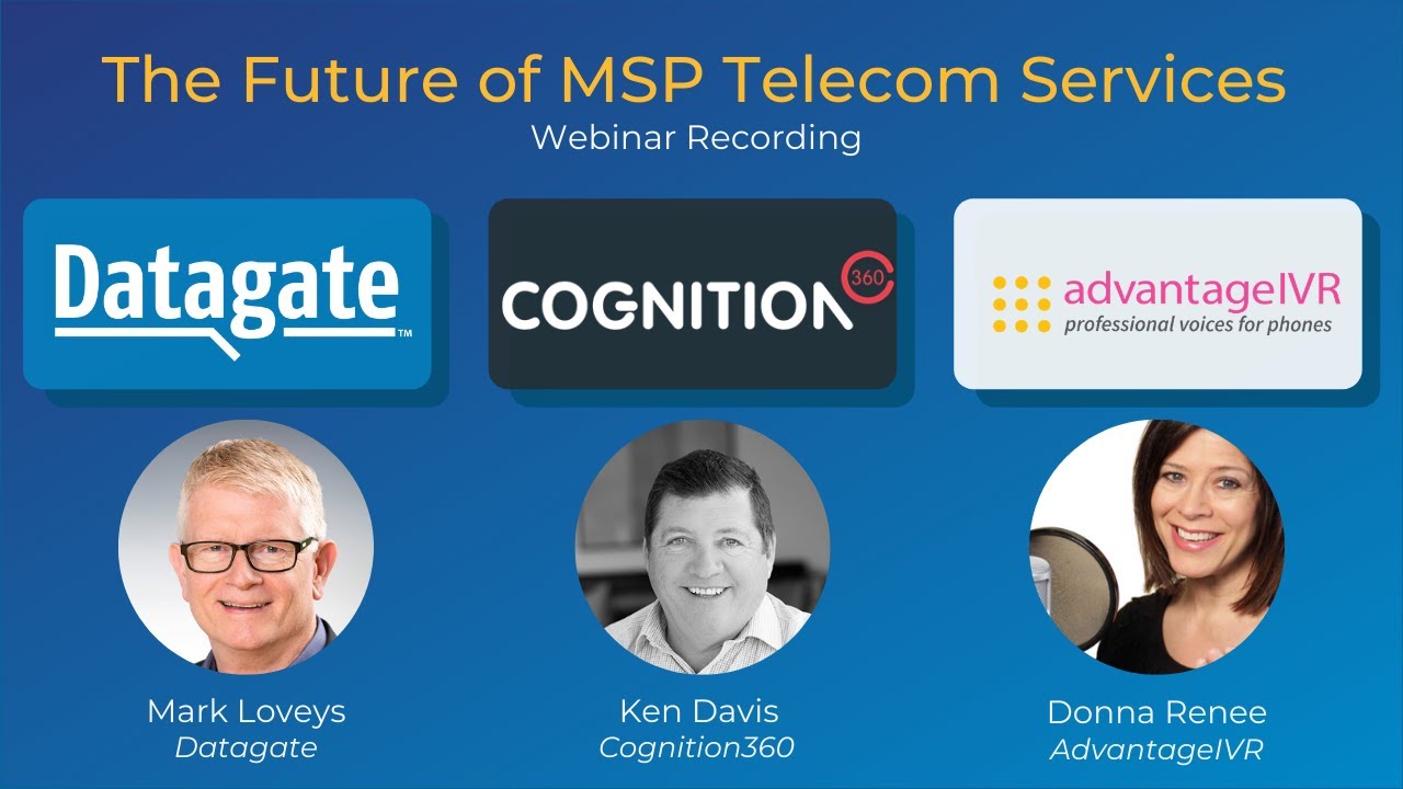 Webinar Recording: The Future of MSP Telecom Services - YouTube