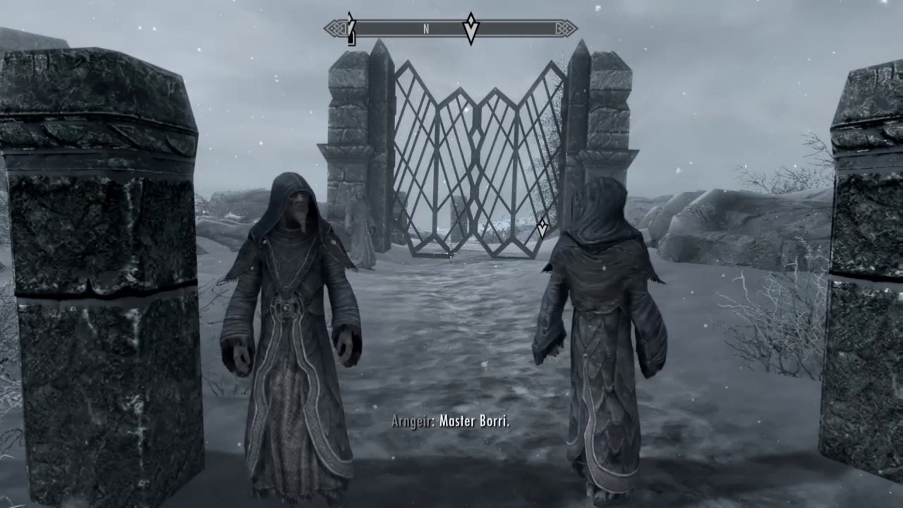 Skyrim: Part 9 The Greybeards - YouTube