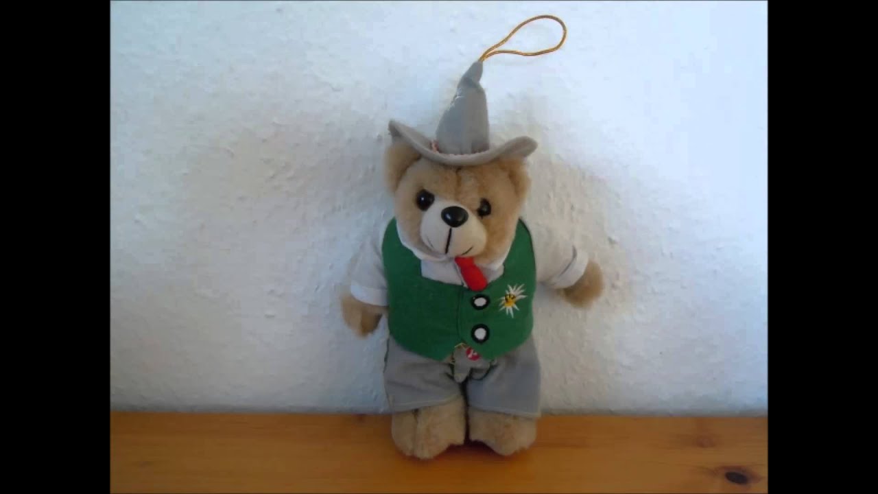 Bär mit Jodel-Sound / Yodelling Bear - YouTube
