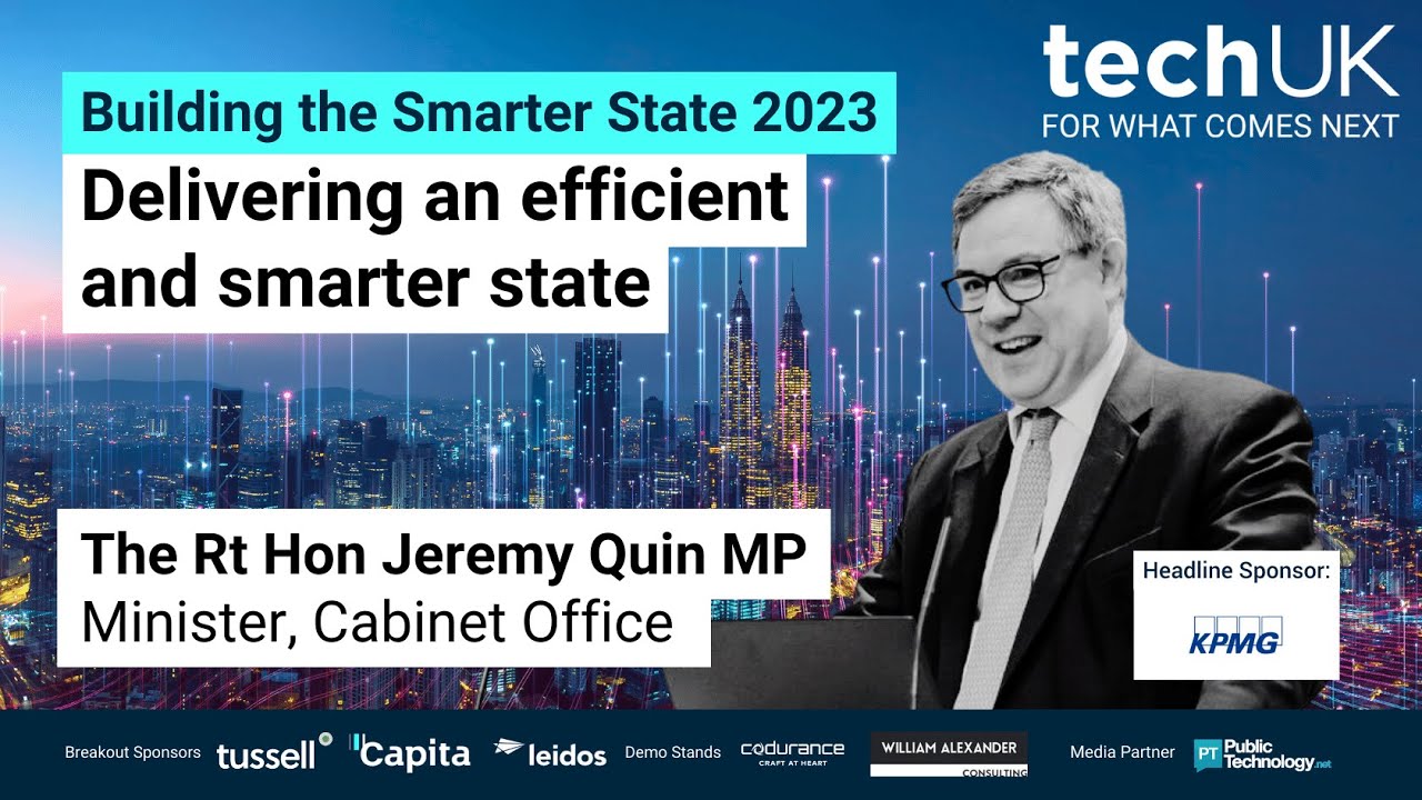 Delivering an efficient and smarter state with Rt Hon Jeremy Quin MP ...