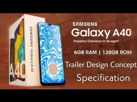 Samsung Galaxy A40 || Trailer Design Concept Specification || Samsung ...