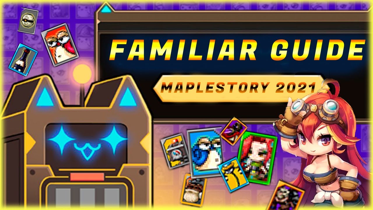 Maplestory🍁GUÍA DEFINITIVA de FAMILIARES 🃏 2021 ️ CÓMO funciona 👁️ ...