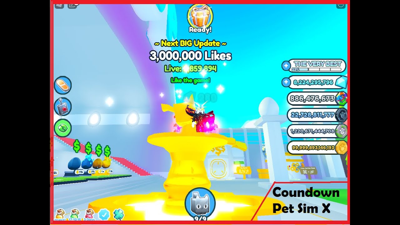 Pet Simulator X Countdown - YouTube