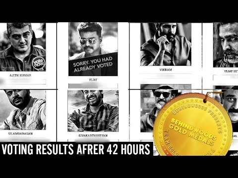 Biggest Icon Of Tamil Cinema Voting Results After 42 Hours - A Detailed ...