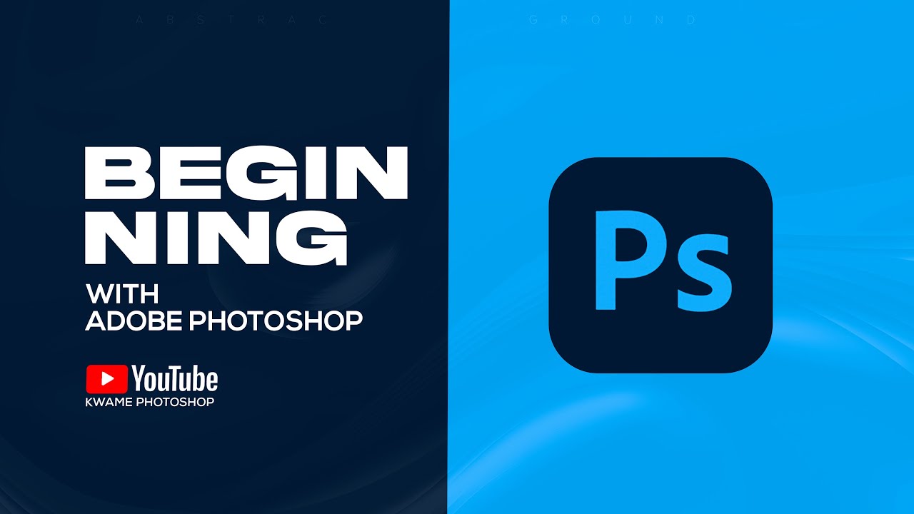 Beginning With Adobe Photoshop English and Twi EVERY Tool in the Toolbar Explained and ...