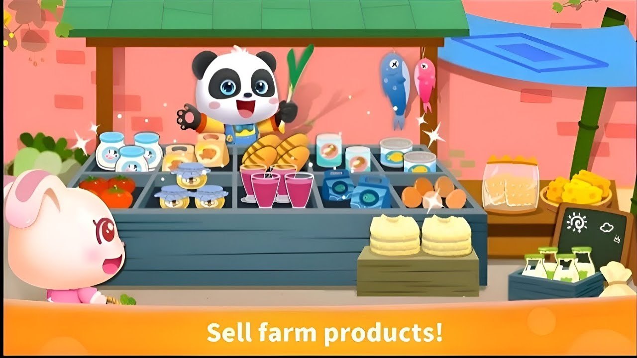 Little Panda's Farm- Learn about farm Life and take Care Farm Animals ...