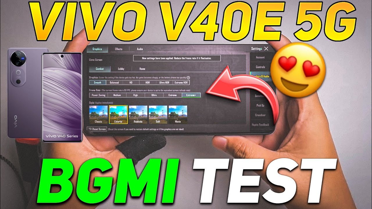 VIVO V40E 5G PUBG TEST | DM 7300 PROCESSOR 🥵🔥 - YouTube