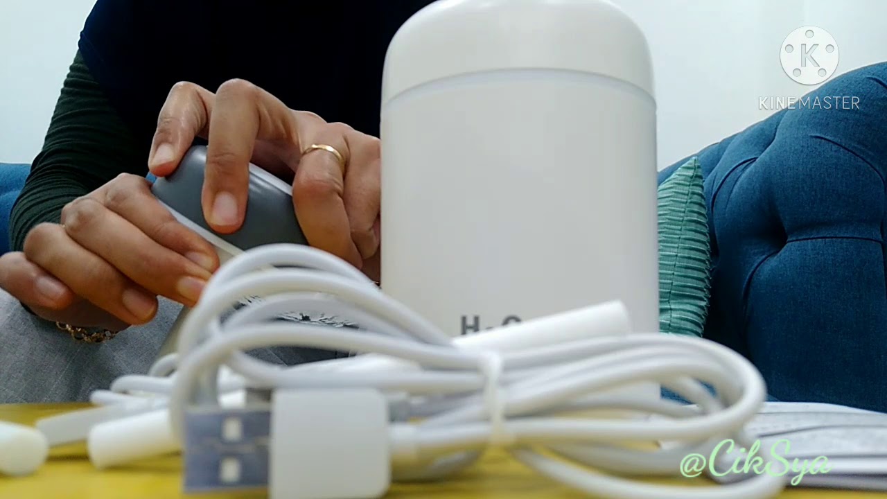 USB Colorful Humidifier @shopee - YouTube