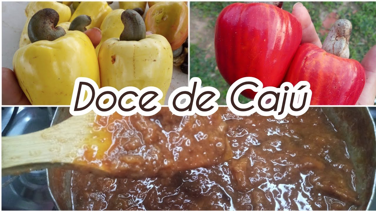 Como fazer Doce de Cajú simples e fácil no fogão à lenha #docecaseiro # ...