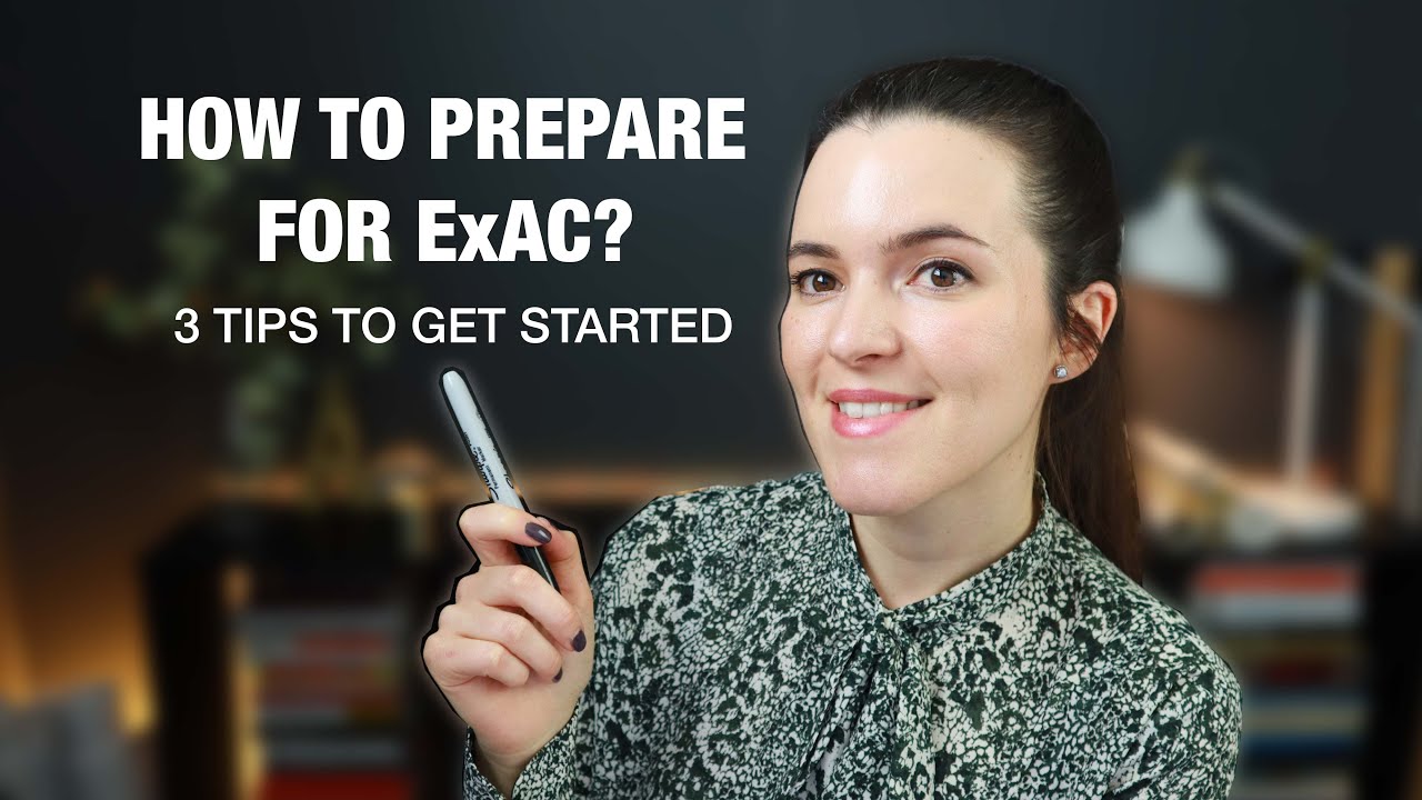 How to prepare for ExAC? 3 tips to get started - YouTube