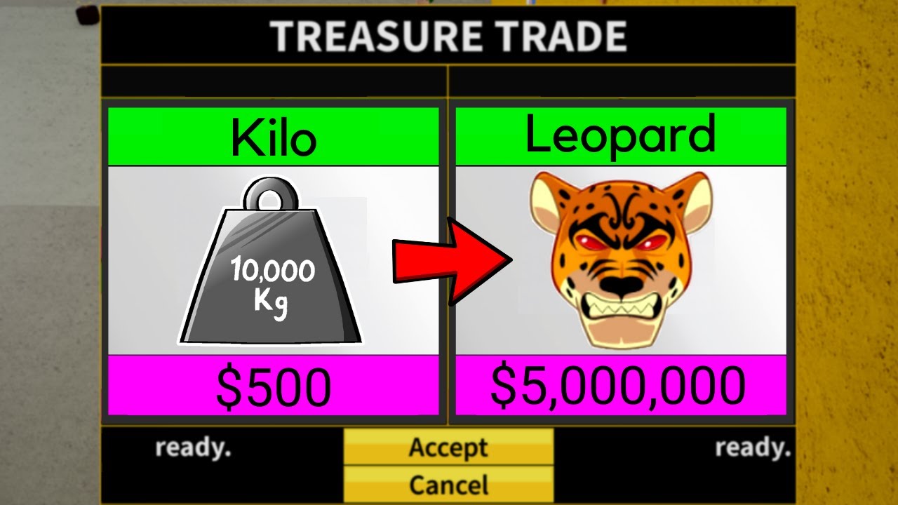 Kilo To Leopard In Blox Fruits Lucky Trades Part 1 YouTube