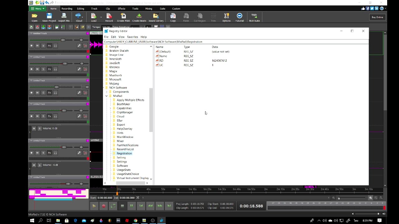 สอนทำเพลงในคอม ด้วยโปรเเกรมMIXPAD - YouTube