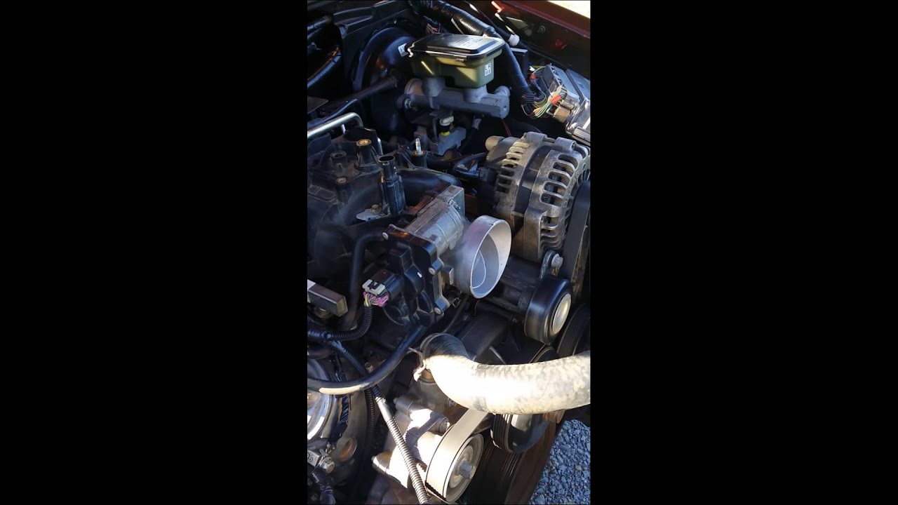 1995 5.3L S10 swap - YouTube