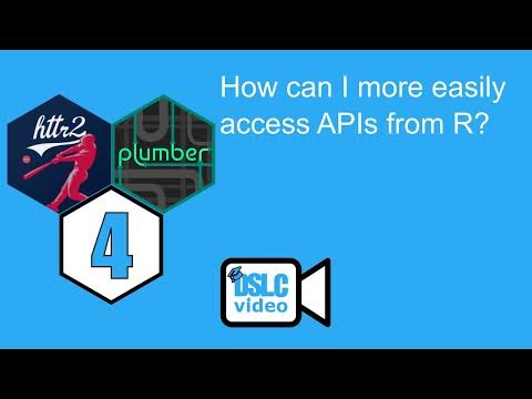 Web APIs with R: httr2 introduction & How can I get a lot of data from an API? (wapir01 4 5 ...