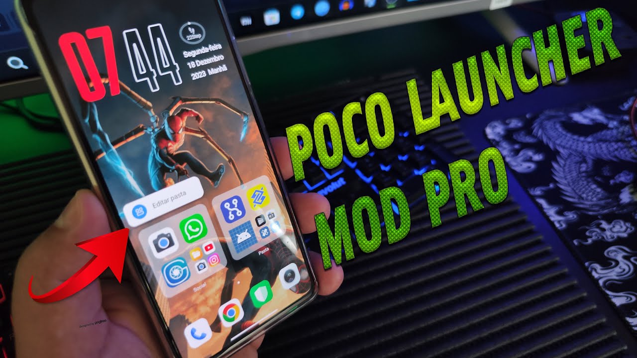 POCO LAUNCHER PRO ANIMATION ON E OFF KKKKKKKKKKK - YouTube
