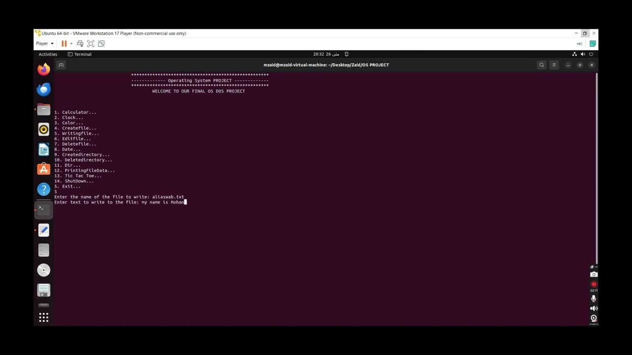 Buidling Custom Bash Shell || OS Project💻💿 - YouTube
