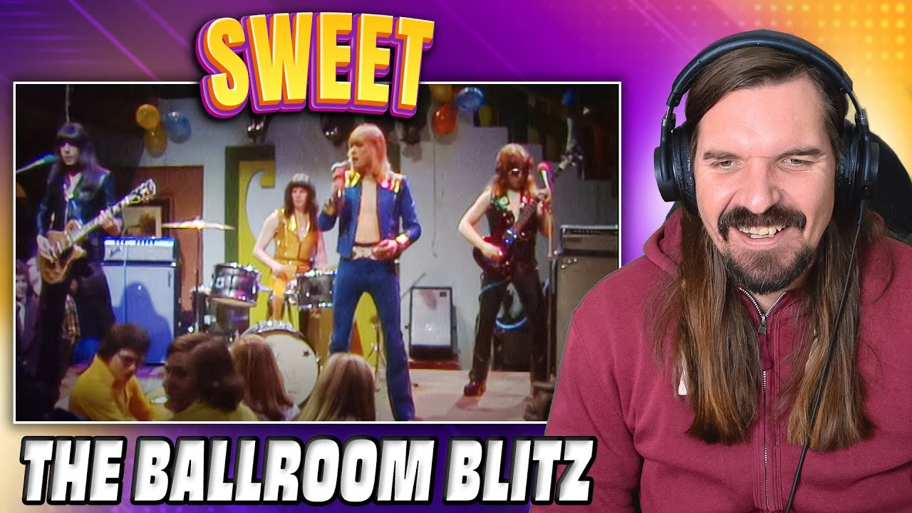 This Song Brought Back Memories || Sweet - The Ballroom Blitz Reaction - YouTube