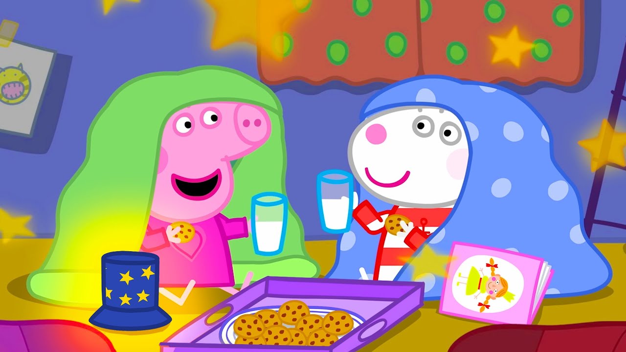 Peppa and Suzy's Sleepover! | Peppa Pig Tales Full Episodes - YouTube