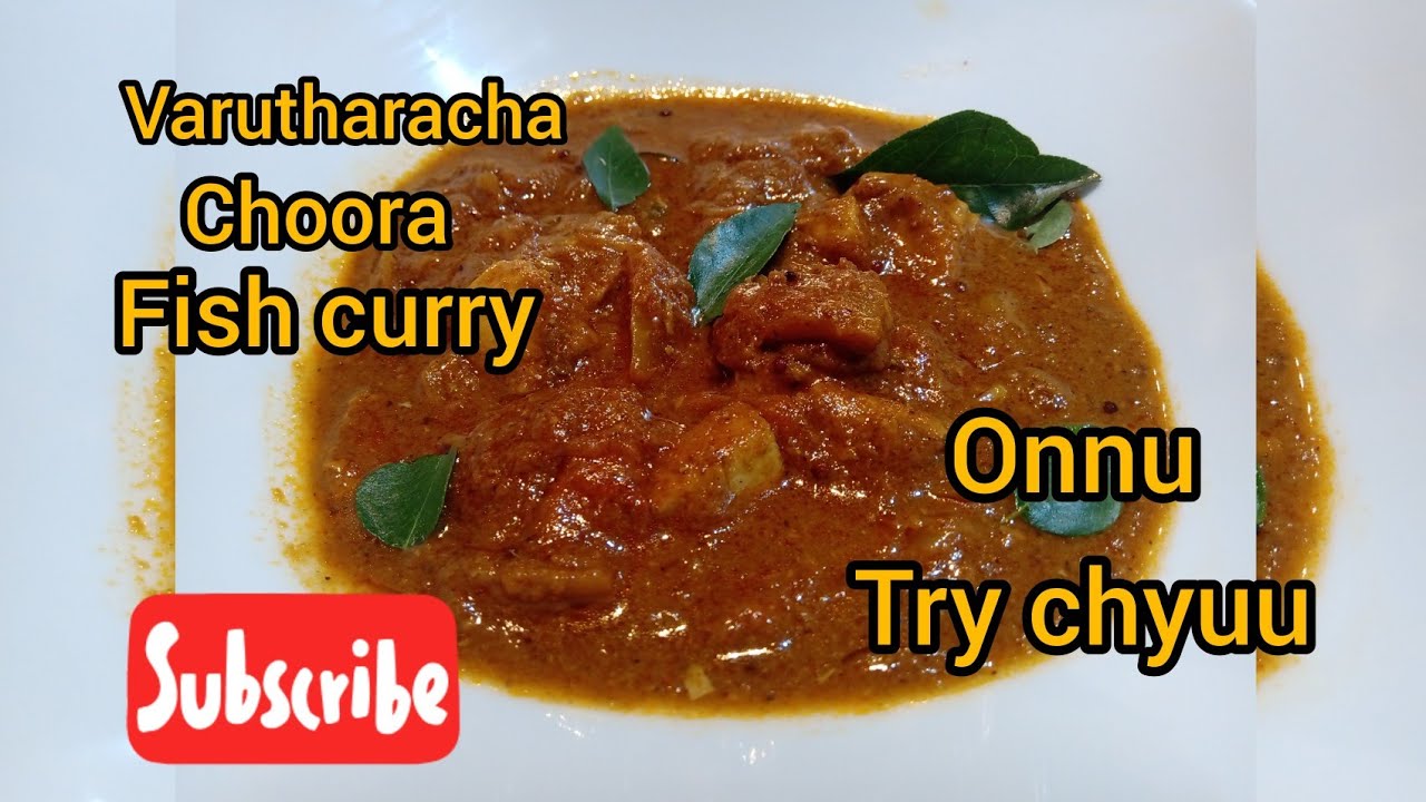 varutharacha choorai fish curry## choora fish curry recipe##Tasty ...