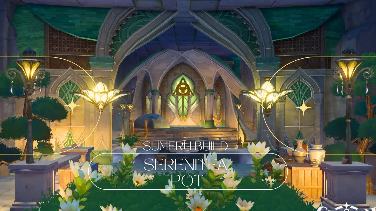 Sumeru teapot || Serenitea pot || Genshin Impact #genshinimpact # ...