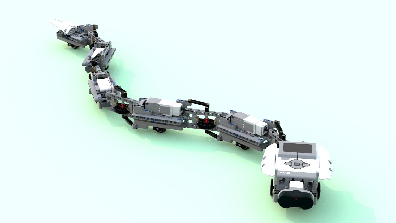 EV3-Cobra: A remote controlled Lego Technic snake with steering ...