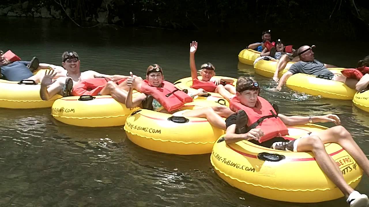 cave tubing Belize - YouTube