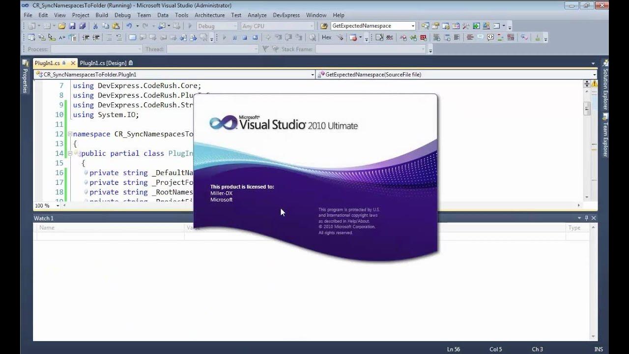 CodeRush Feature Workshop -- Namespace Folder Sync - Part 1 - YouTube