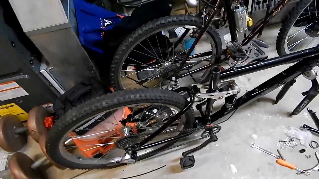 DIY XTRACYCLE*FROM PARTS BIKE WINTER PROJECT P1* - YouTube