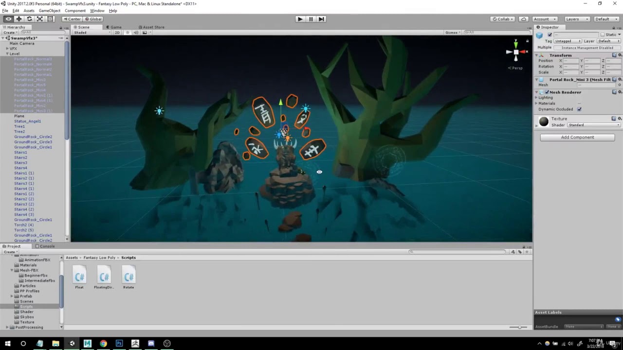 26 Lighting Pt 1 Animating Rock - YouTube