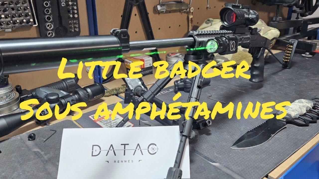 KIT D.A.T.A.C pour Little Badger 17hmr ! - YouTube