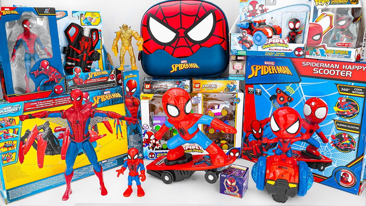 Spider-Man Toy Collection Unboxing Review| Spidey and His Amazing ...