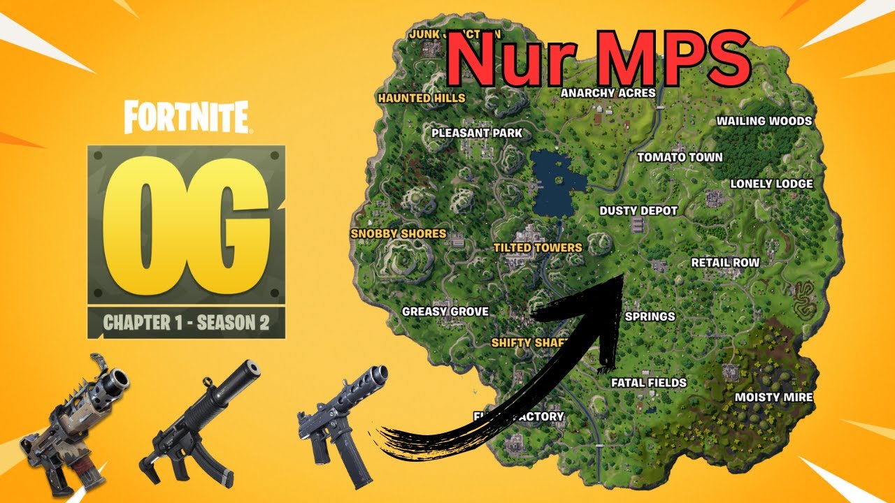 Ich darf NUR MP benutzen! | Fortnite OG Season 2 - YouTube