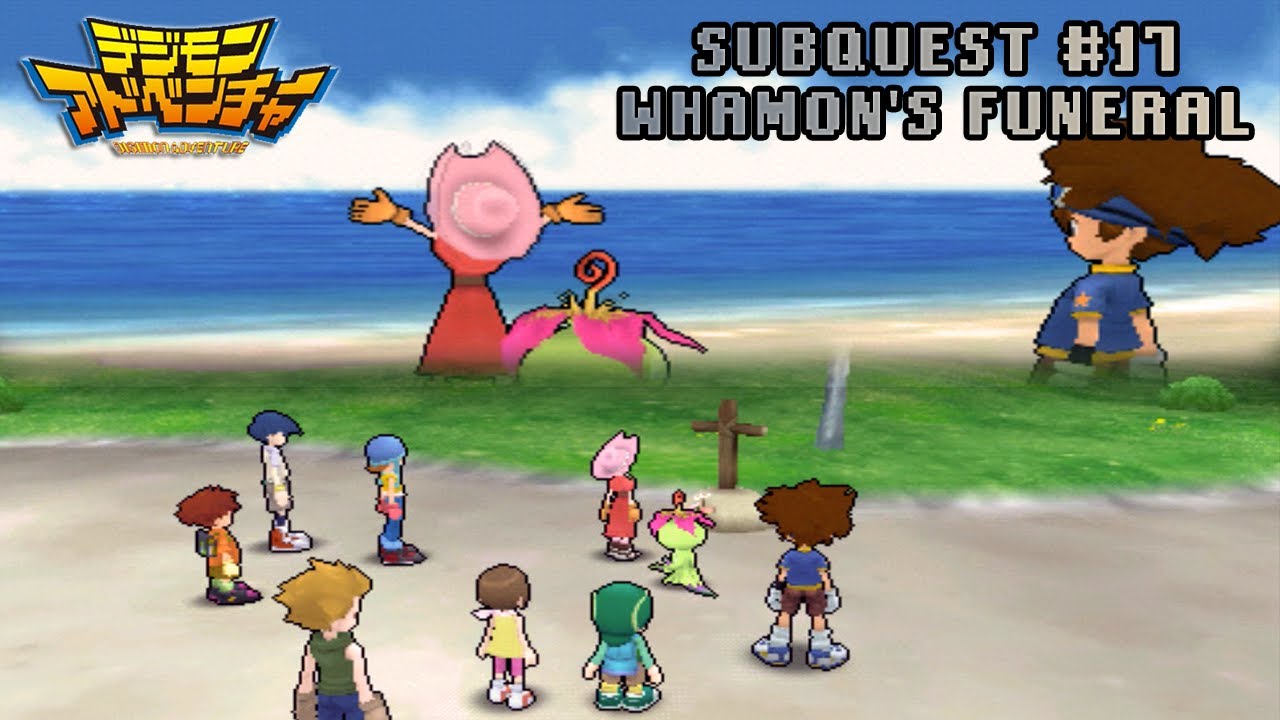 Digimon Adventure PSP - Walkthrough Subquest #17 ~ Whamon's Funeral ...