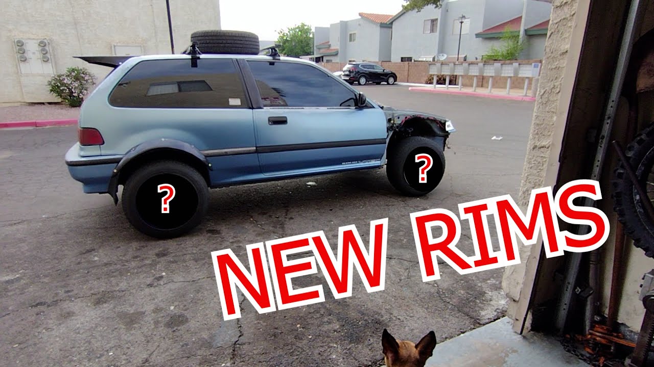NEW RIMS for the 91 HONDA CIVIC HATCH |ROTA KYUSHA 15X9| #RALLYHATCH ...