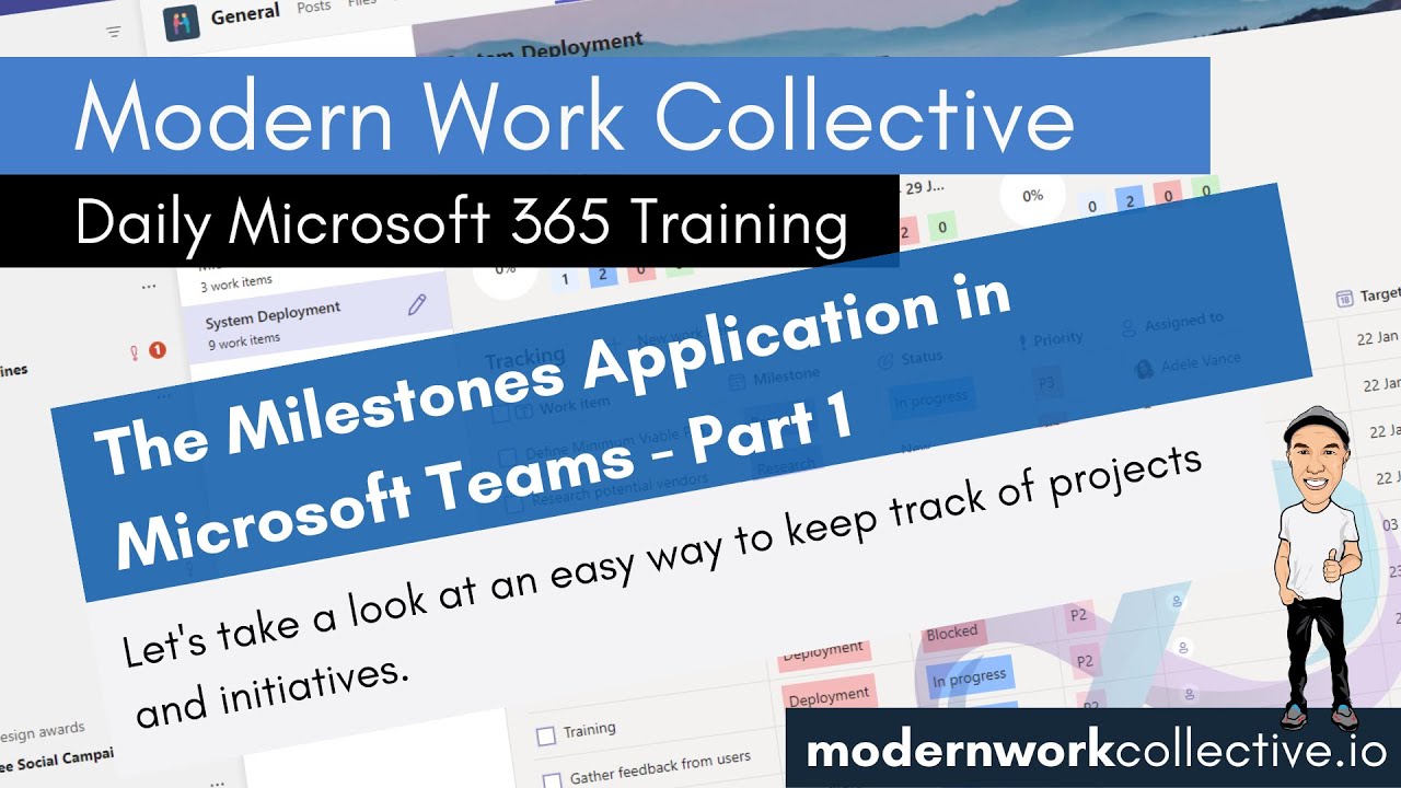 Microsoft Teams Milestones App - Part 1 - YouTube