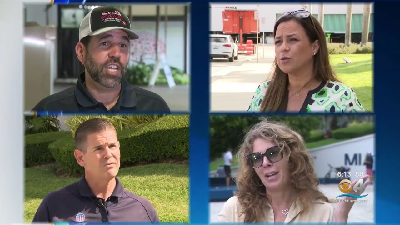 Meet The 4 Candidates Vying For Miami Beach Commission Seat - YouTube
