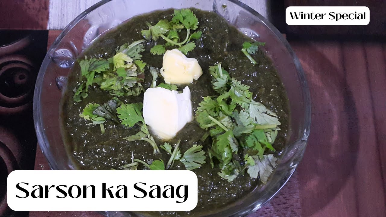 Sarson da saag / Winter special Saag Recipe / Sarson ka Saag Recipe - YouTube