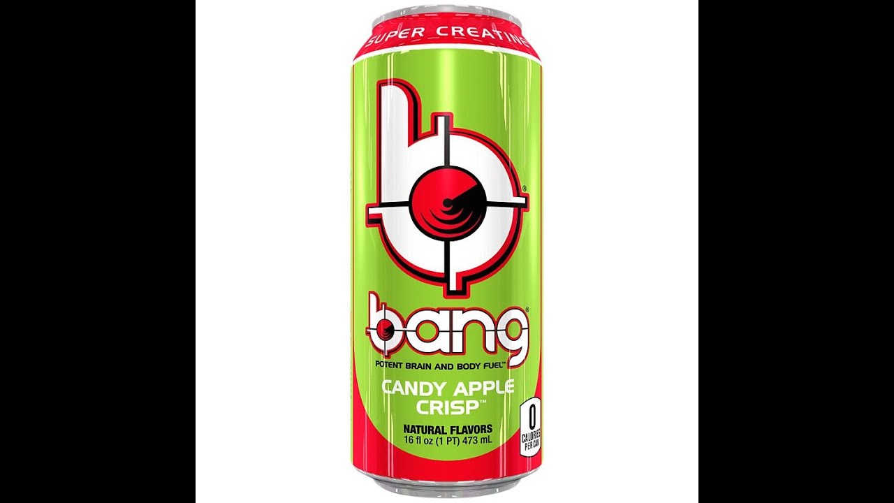 Bang Energy Candy Apple Crisp Drink Review! - YouTube