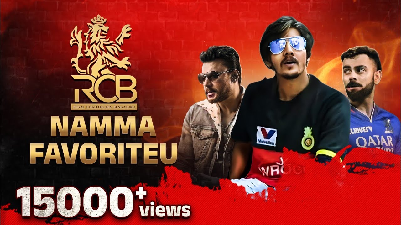 RCB HAAVALI | Supreeth Gandhara | RCB Anthem song | RCB 2021 IPL | RCB ...