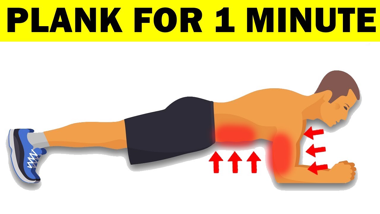 PLANKS FOR 1 MINUTE AND SEE WHAT WILL HAPPEN TO YOUR BODY - YouTube