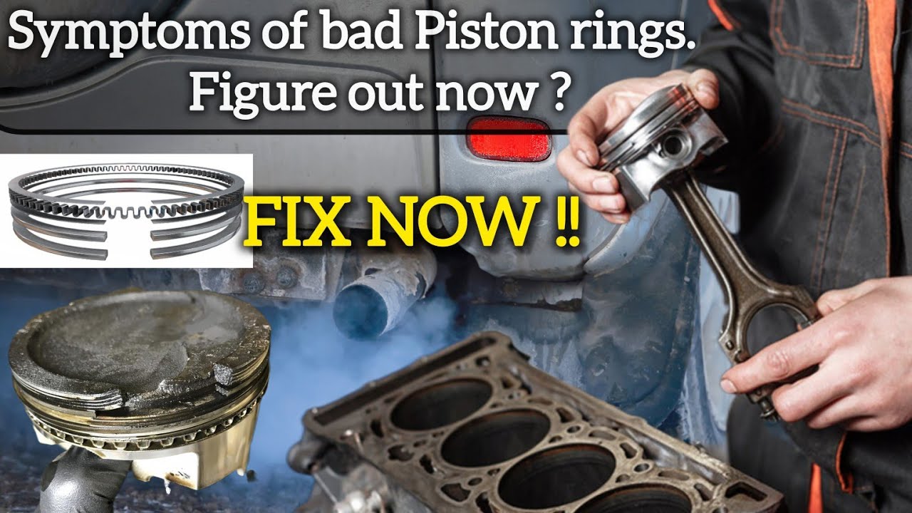 Symptoms Of Bad Engine Piston Rings, How To Easy Fix it ? #pistonrings ...