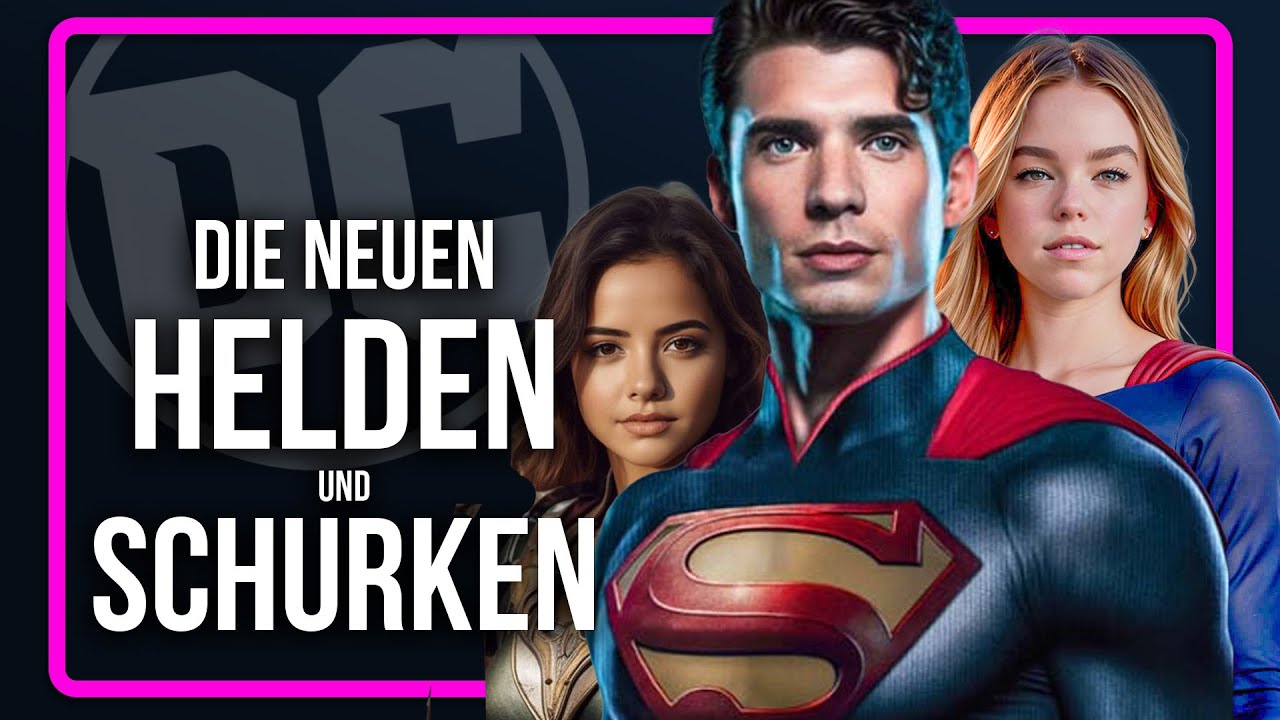 Das neue DC Universe: Der offiziell bestätigte Cast | FilmFlash - YouTube