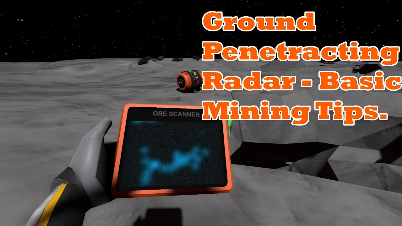 Stationeers - Ground Penetrating Radar and Mining Tips. Bite Size guide - YouTube