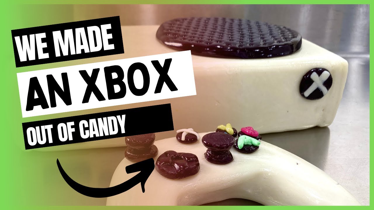 HOW WE MADE AN XBOX OUT OF CANDY! - YouTube