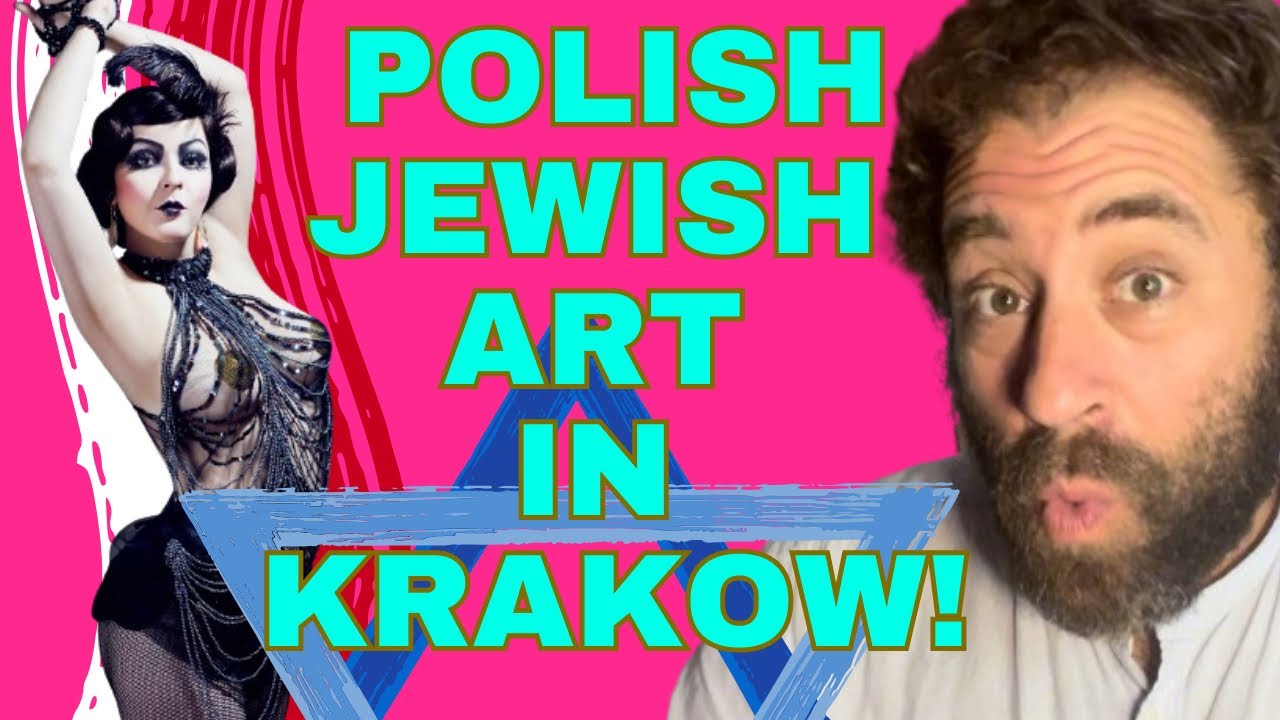 POLISH JEWISH ART in KRAKOW - YouTube