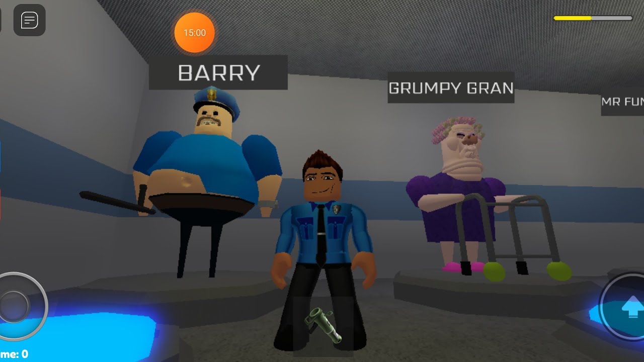 BARRY PRISON RUN FRIST PRISON OBBY ROBLOX #roblox - YouTube