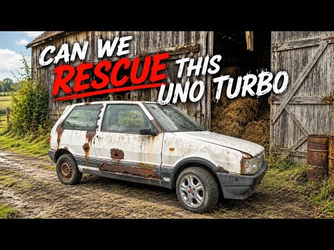 Omg What a Barn find  Fiat Uno Turbo ie #fiatuno 