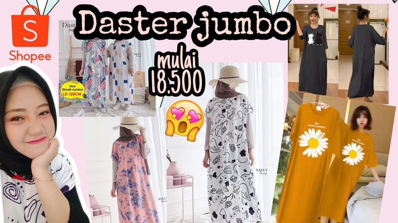 WAJIB PUNYA !! DASTER KEKINIAN SIZE JUMBO.. KESUKAAN EMAK EMAK NIH ...