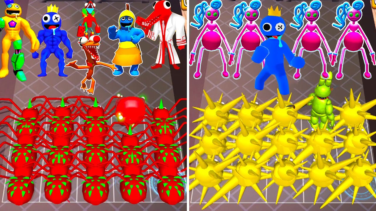 Merge Master Rainbow Friends vs Merge Monsters 100 Doors Android ...